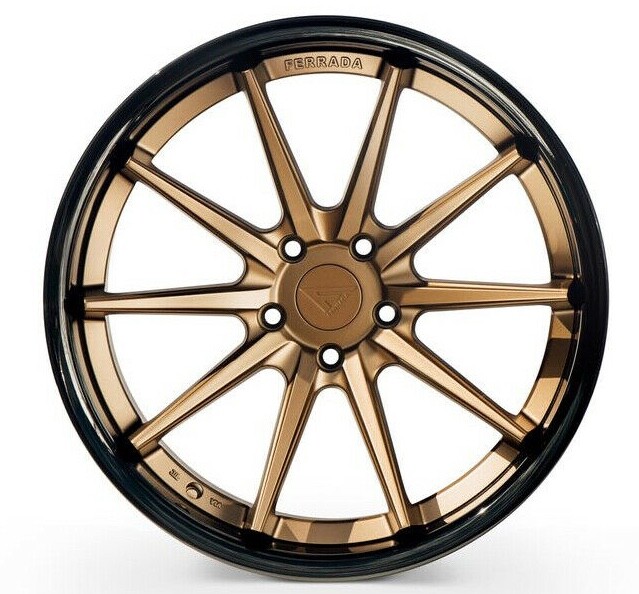 22" FERRADA FR4 MATTE BRONZE CONCAVE WHEELS RIMS FITS DODGE CHARGER RT ...