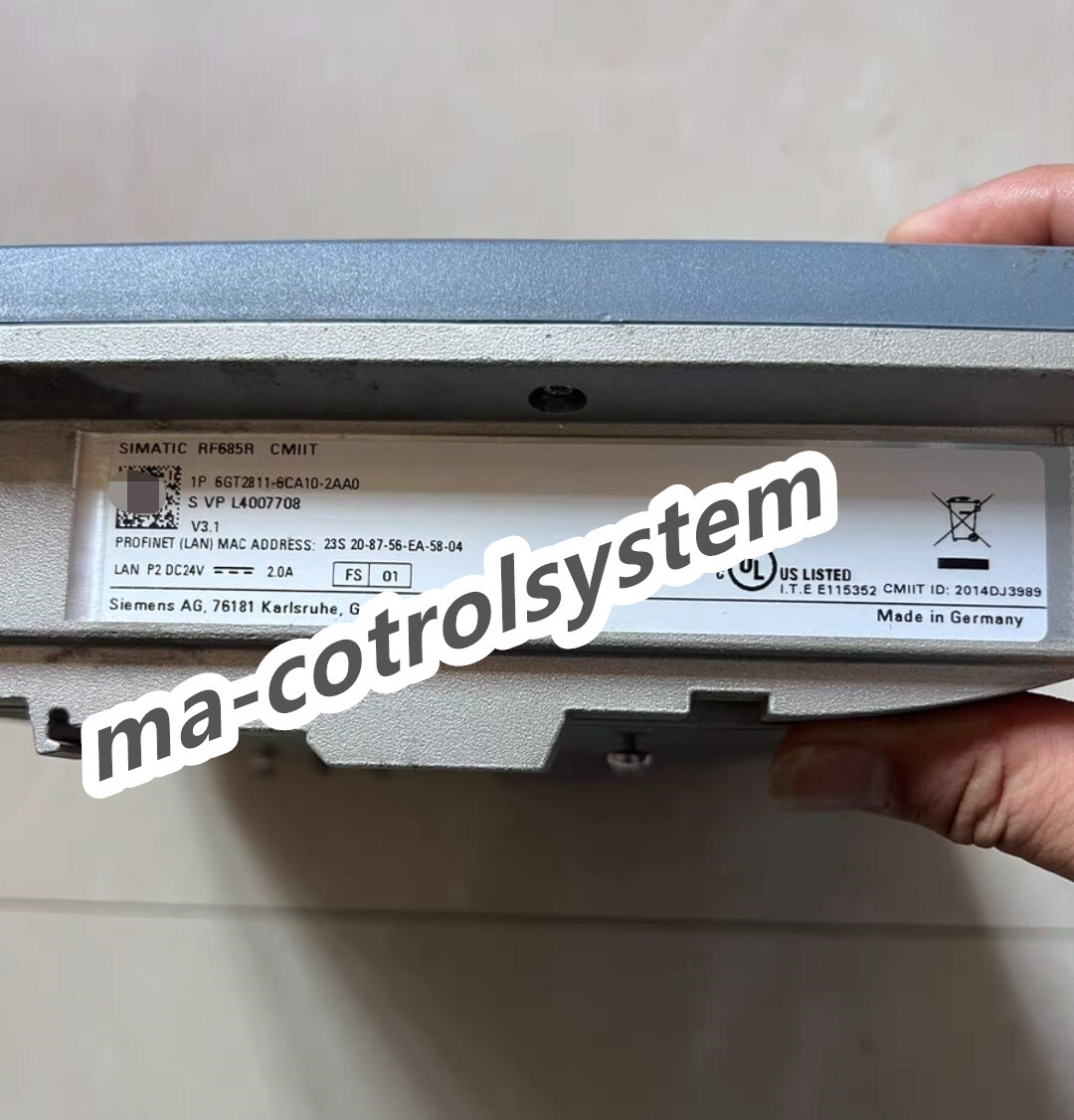 SIMATIC RF600 Reader RF685R 6GT2811-6CA10-2AA0 Tested well Used | eBay