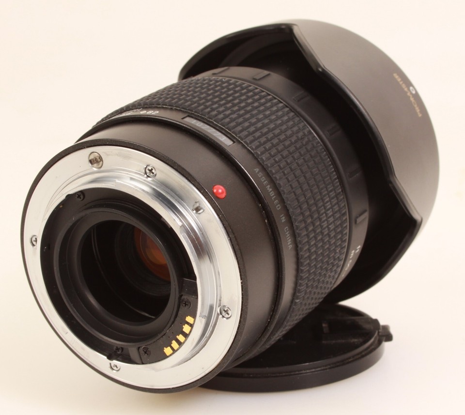 Promaster lens 28-105mm 4-5.6/f Sony/Minolta AF with front cap and hood ...