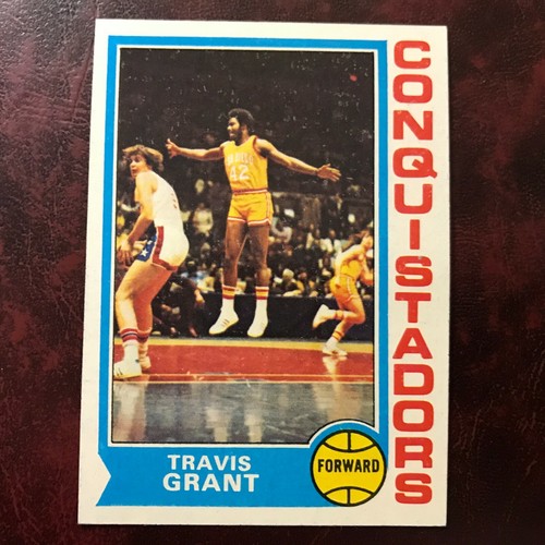 1974-75 Topps ABA Set TRAVIS GRANT #259 CONQUISTADORS - NR-MINT *HIGH GRADE* | eBay