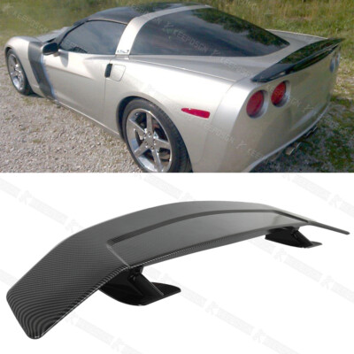 For Chevrolet Corvette C6 05-13 46" Carbon Fiber Trunk Spoiler Wing ...