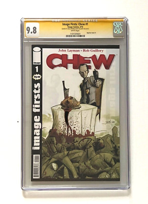 Chew #1 / Image Firsts / CGC SS 9.8 / Signed Rob Guillory & John Layman ...