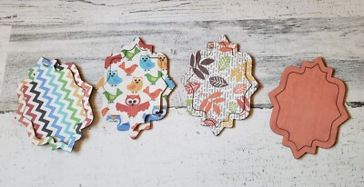 Scrapbook Chipboard die cut frame embellishment owl and forest theme ...