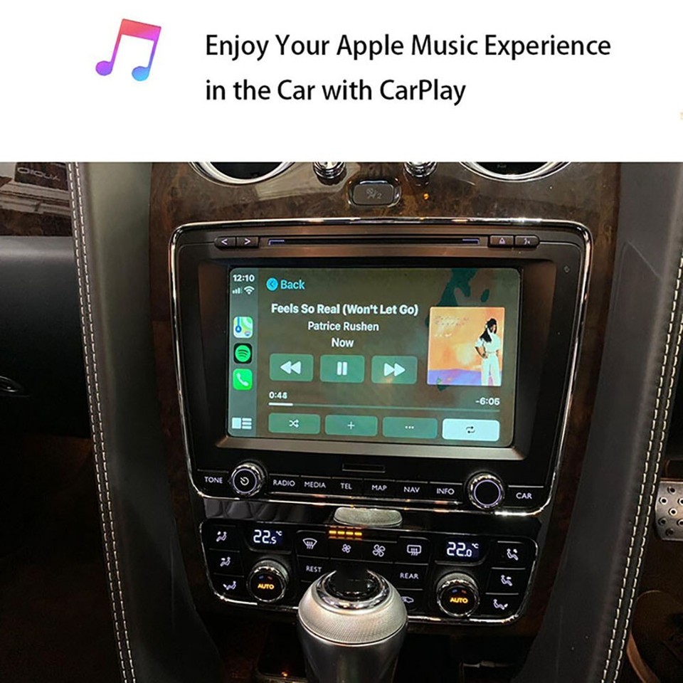Car Dash Screen Upgrade Apple CarPlay Android Auto Box For Bentley ...