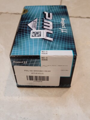 Project Mu Type NS Brake Pads. Rear. Fits 2017-2020 BRZ w/Brembo Brakes ...