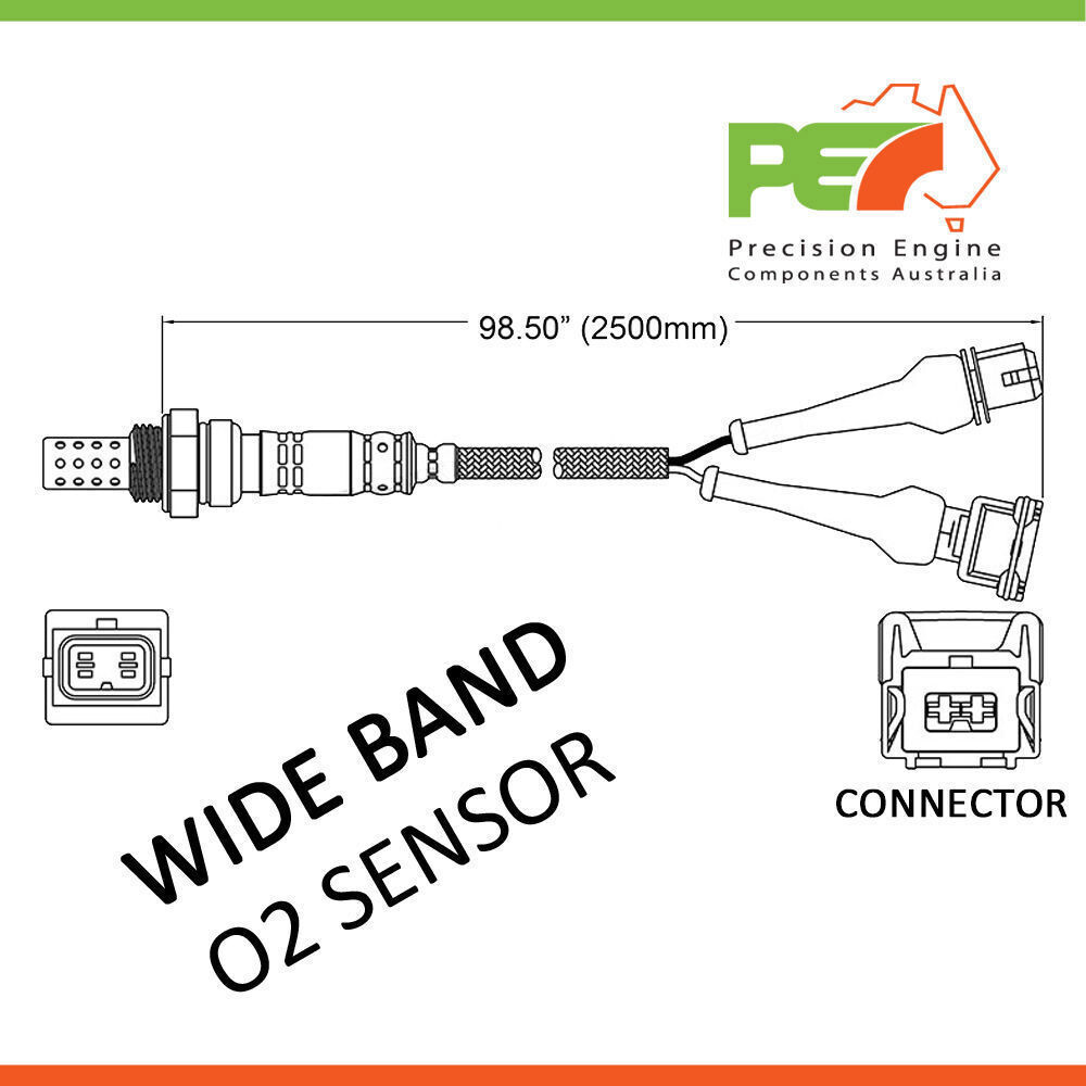 Bosch Oxygen Sensor Wire Colors O2 Sensor, 4 Wire Narrow Band, High