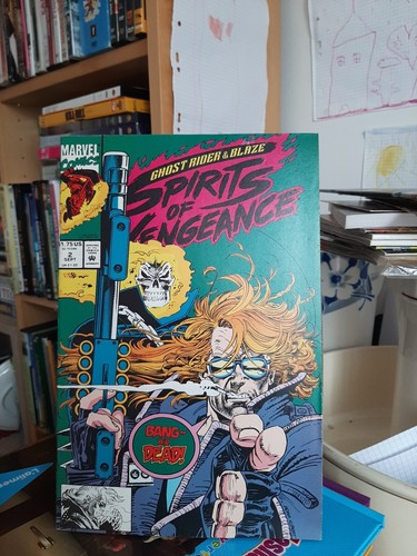 Ghost Rider / Blaze : Spirits of Vengeance 2 . Marvel 1992 VO US ADAM ...