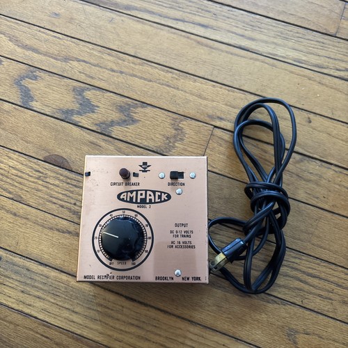 Vintage Ampack Model 2 Toy Train Controller Power Pack HO and N Good ...