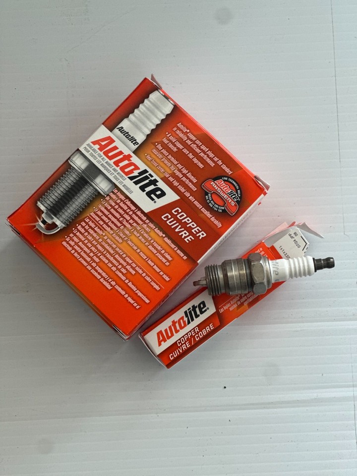 Autolite 8 pc Copper Core 45 Spark Plugs for ASF34 83TS 80033 5007 2438 ...