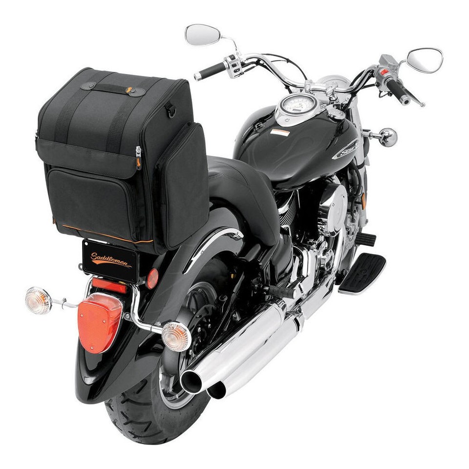 SADDLEMEN SSR1900 Universal-Motorradtasche SISSY BAR BAG | eBay
