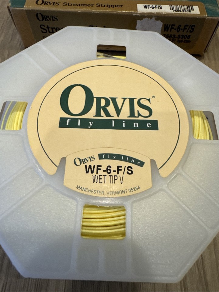 Orvis Silver Label Streamer Stripper Fly Fishing Line WF-6-F/S NIB | eBay