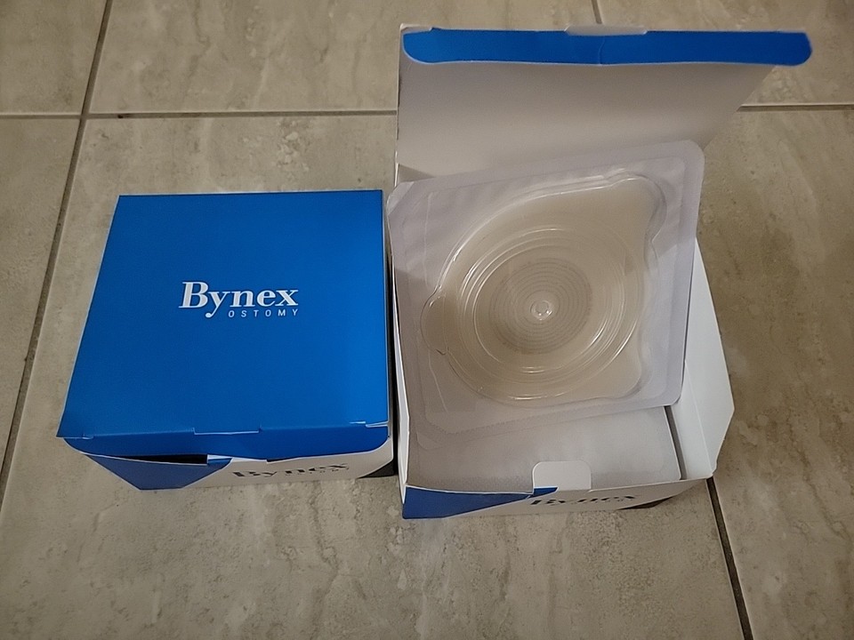 2X10 NEW BYNEX OSTOMY Flat Wafers 21055, 12-55 mm w/ Film Backing Exp 6 ...