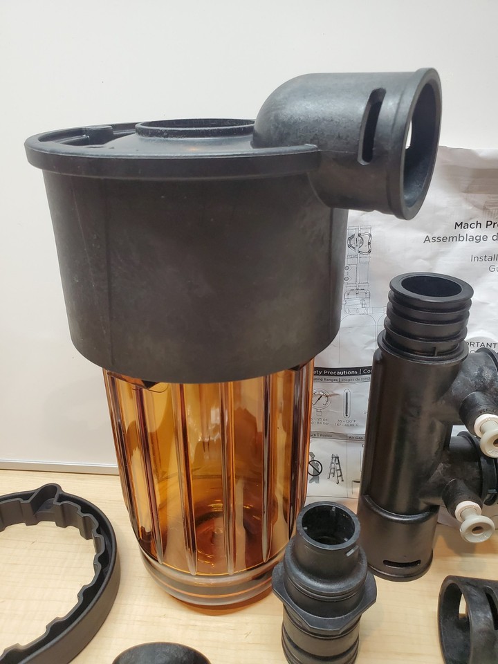Kinetico MACH 10" Pre Filter Assembly Amber. | eBay