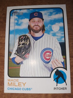 Wade Miley SP 2022 Topps Heritage High Number Baseball Chicago Cubs | eBay