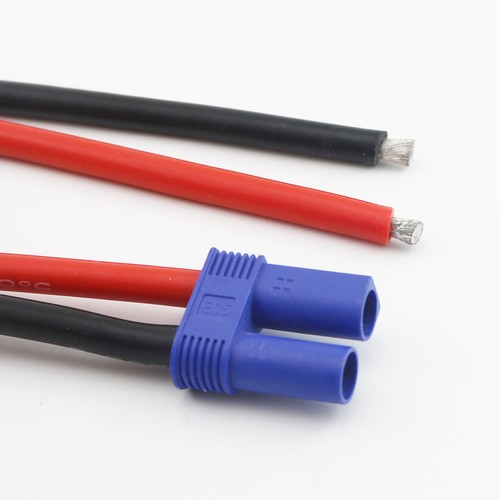 1pc EC5 Female Plug Adapter Wiring Connector Cable 30cm 10AWG Wire for ...