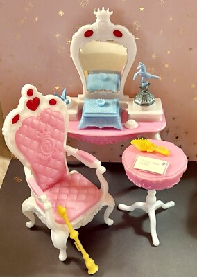 Barbie Romantic Princess Parlor Doll Furniture Playset 1998 Mattel | eBay
