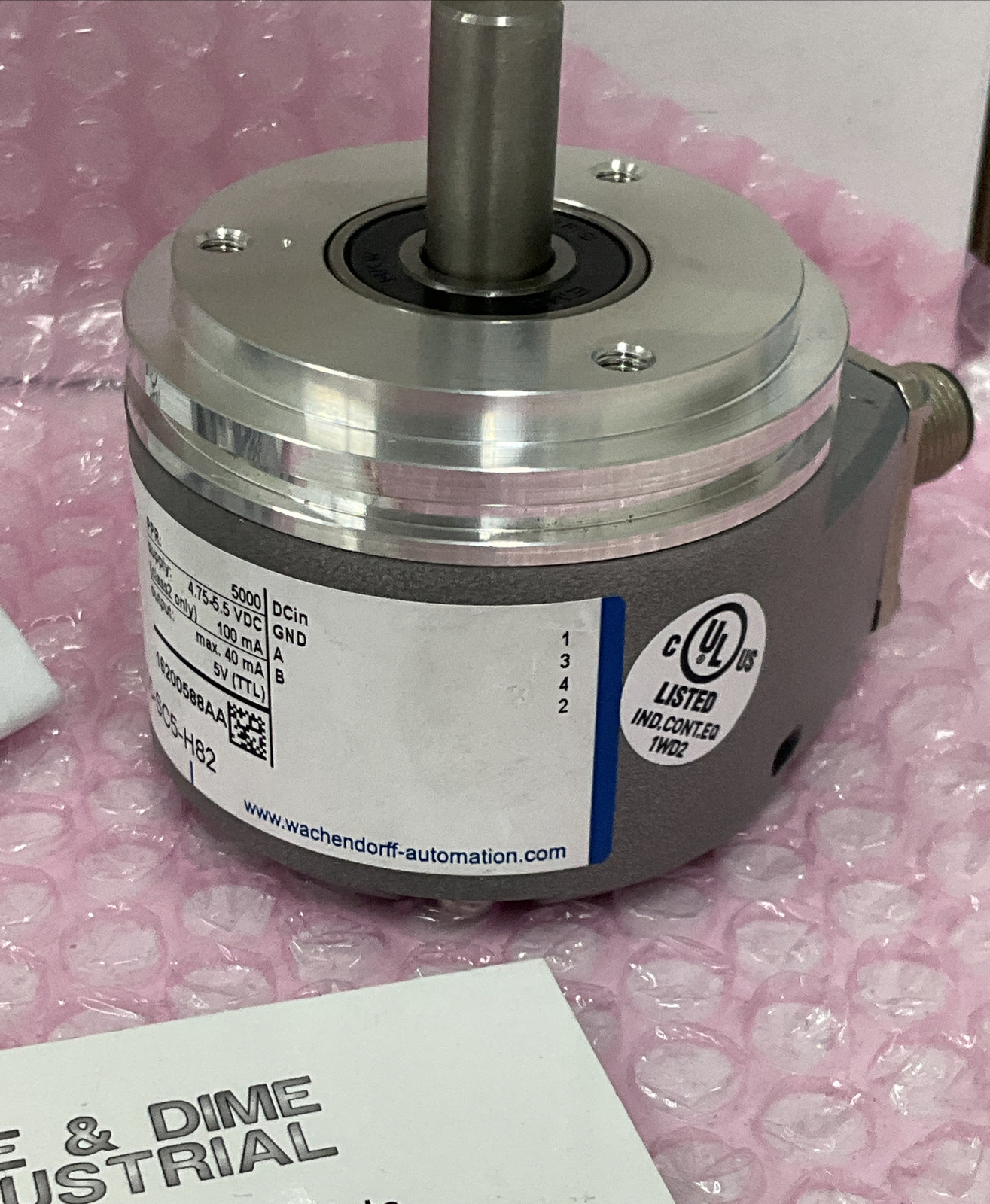 Wachendorff WDG-58C-5000-AB-F05-SC5-H82 Encoder 5000 PPR, 5-Pin | eBay