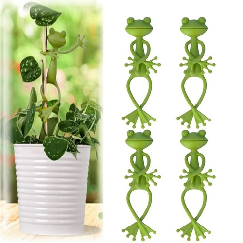 1/2/4PCS Green Frog Plant Stand Frog Flower Pot Hugger Houseplants ...