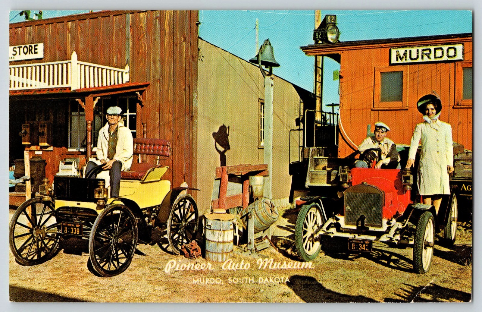 Postcard 1909 Runabout Maxwell Automobiles - Pioneer Auto Museum ...