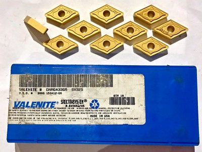Valenite Carbide Inserts- DNMG4336M SV325 - Qty 10- NEW - Let's Deal ...