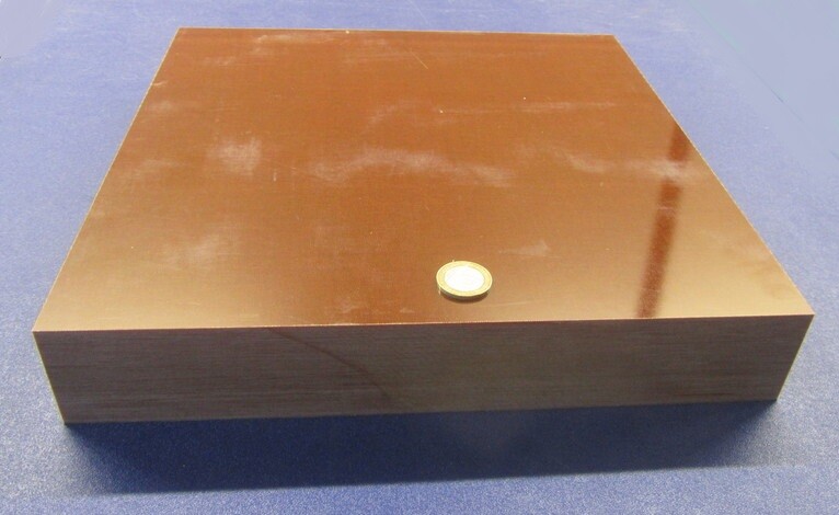 Micarta Linen Phenolic LE Grade Sheet 2.00" Thick x 12" x 12" | eBay