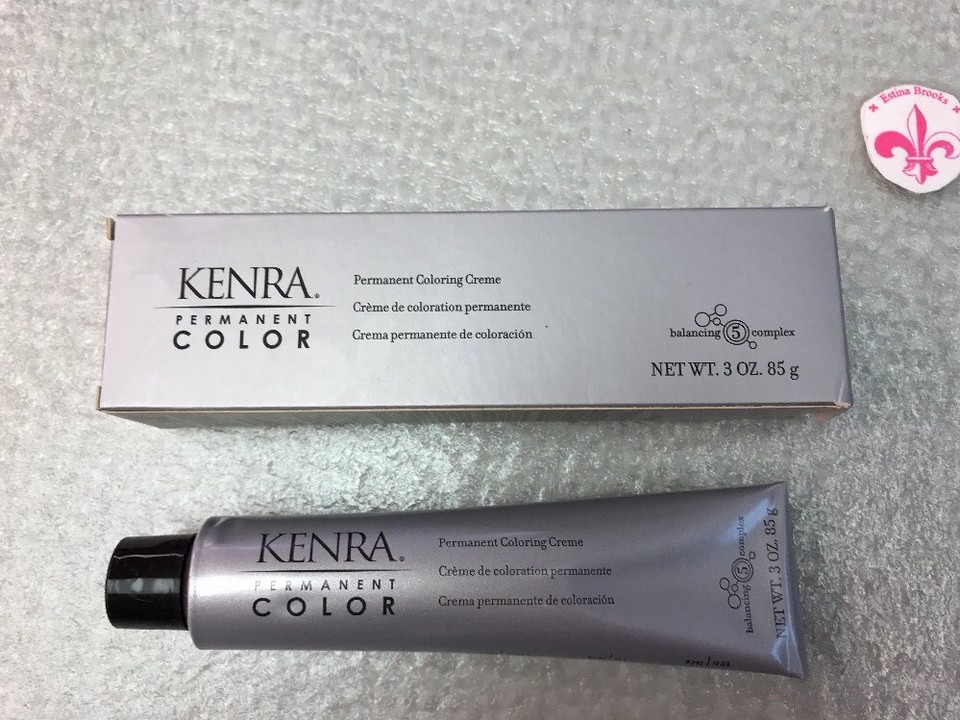 Kenra PERMANENT Color Hair Coloring Cream 3oz 5RC Light Brown Red ...