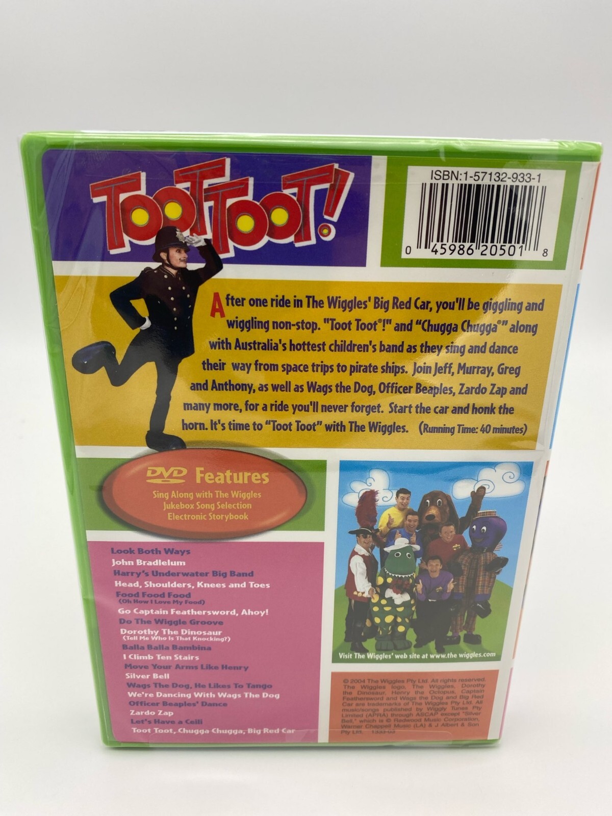 Wiggles, The: Toot Toot (DVD, 2004) 45986205018| eBay