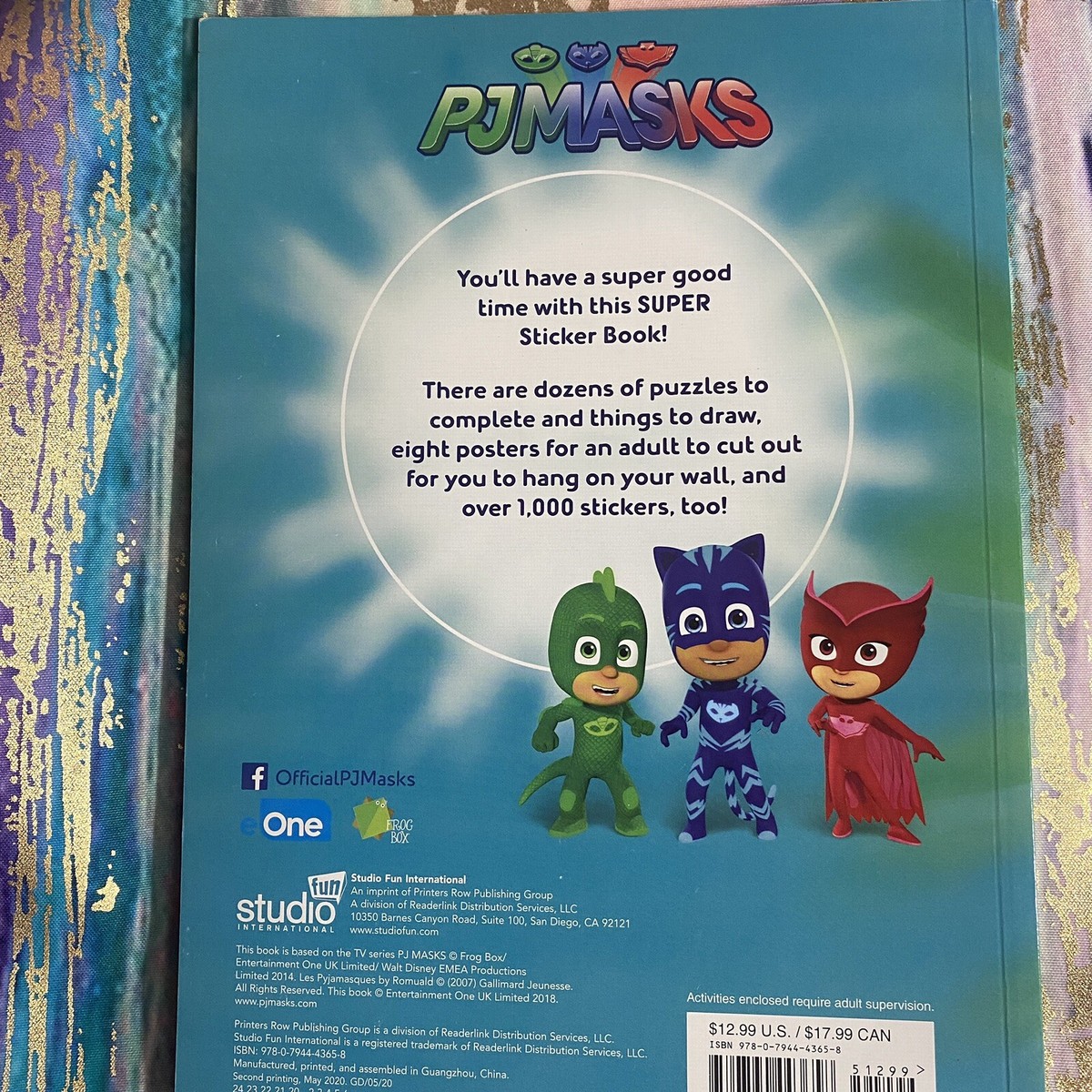 Printable Disney Pj Masks PJ Masks Books By Gloria Cruz, Maggie Testa,