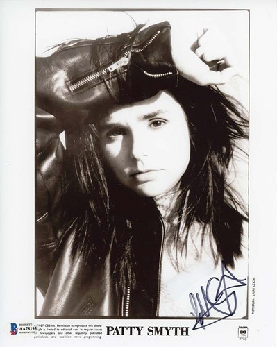 Patty Smyth Scandal Promo 8X10 Photo Hand Signed Autograph BAS BECKETT ...