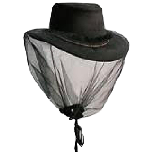 Deluxe MOSQUITO HAT NET Head Protector Bee Bug Mesh Mozzie Insect ...
