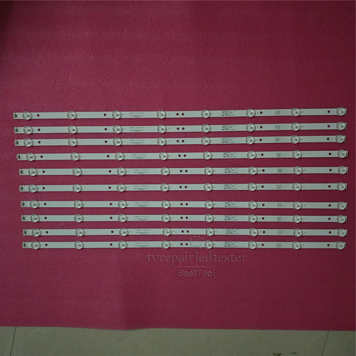10Pcs 620mm Universal LED Backlight Strips for 32''-50'' TV Monitor ...
