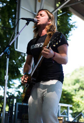 Lucas Nelson perform at Lollapalooza 2013 at Grant Park on August - Old ...