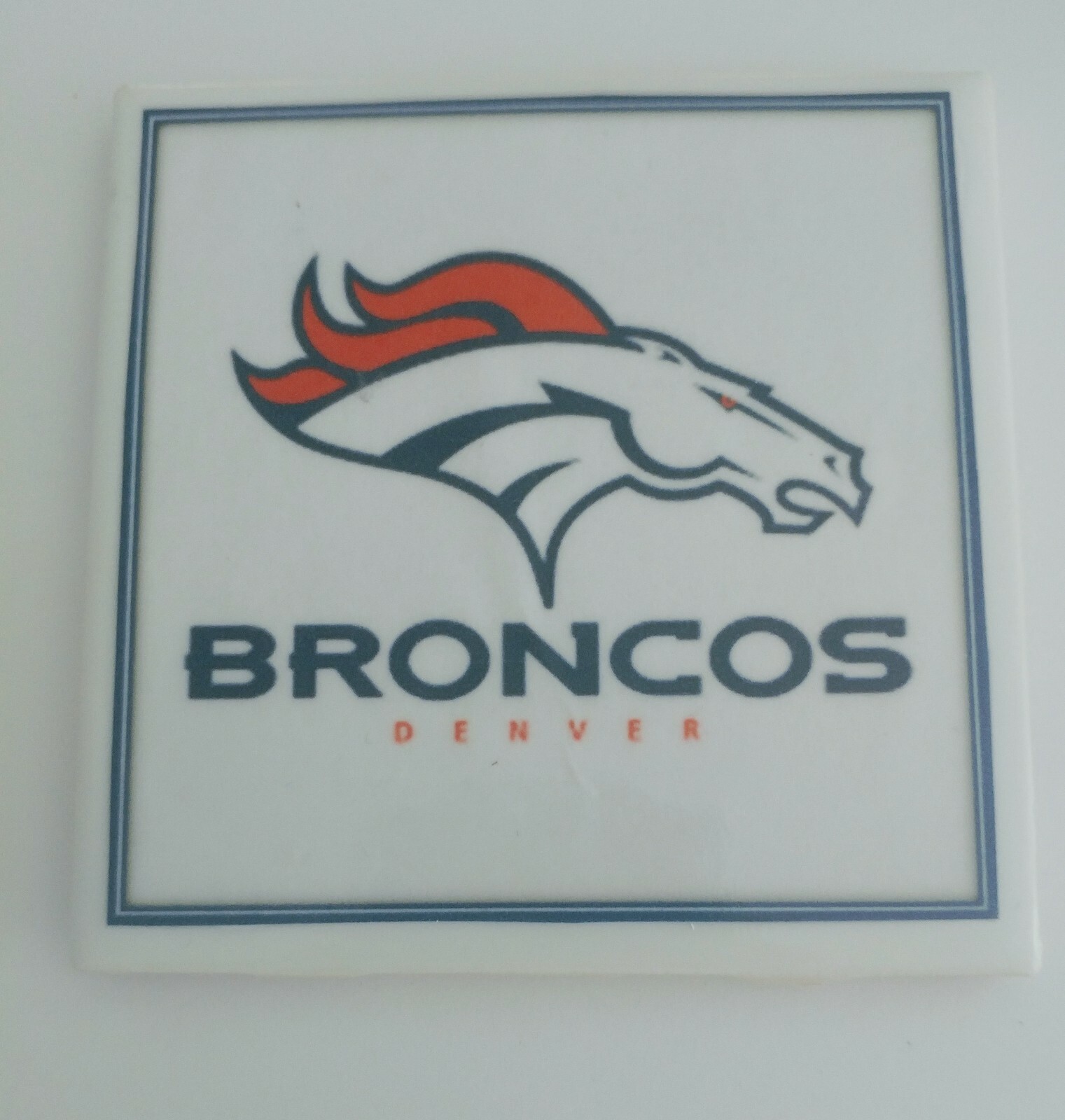 Denver Broncos Ceramic Coasters-Set of 4 | eBay