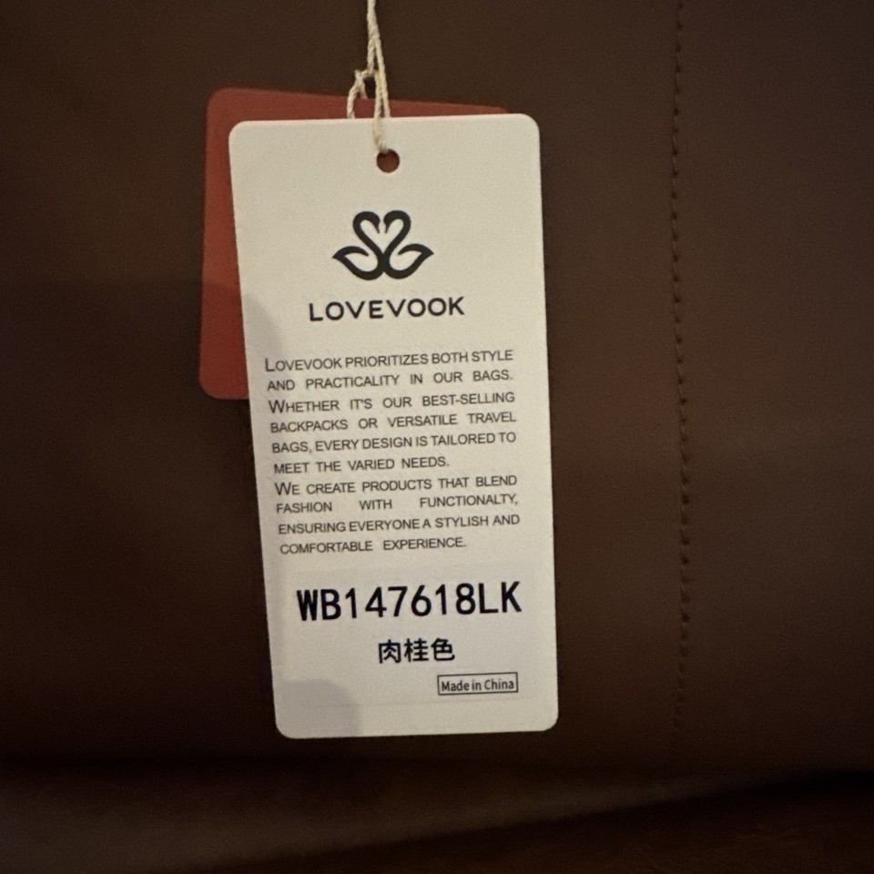 LOVEVOOK Laptop Bag 15.6 Inch Tote Bags Waterproof Leather Business Bag ...