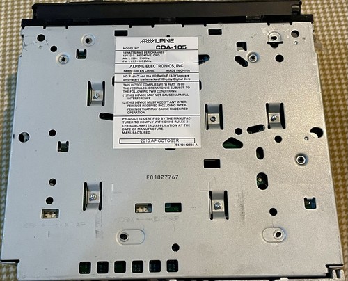 Alpine CDA-105 Classic In-dash CD Radio Reciever ipod mp3 USB Aux | eBay