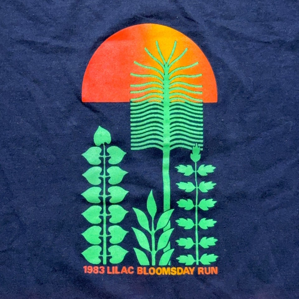 True Vintage 1983 Bloomsday Marathon Shirt SIZE S Thin Soft Spokane ...