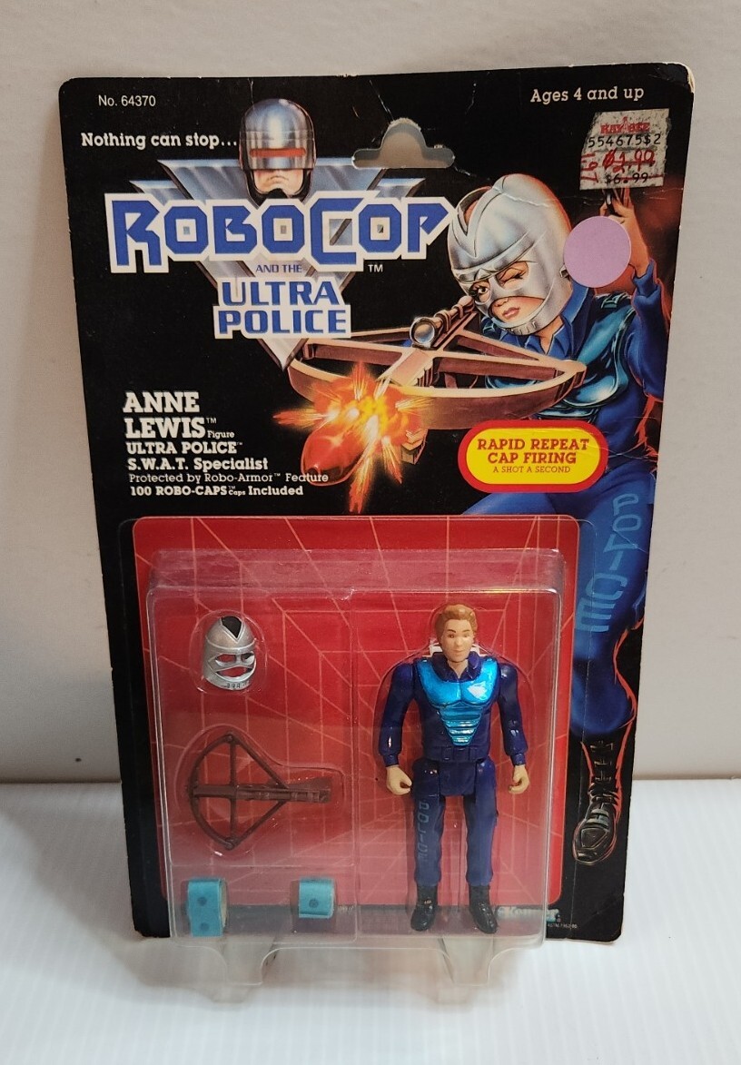 Vintage 1988 Anne Lewis Figure RoboCop and the Ultra Police Kenner New ...