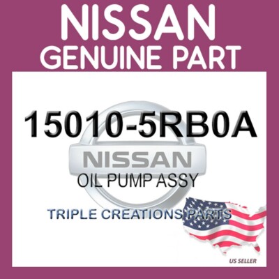 Genuine Nissan 15010-5RB0A Oil Pump Assy 150105RB0A OEM | eBay