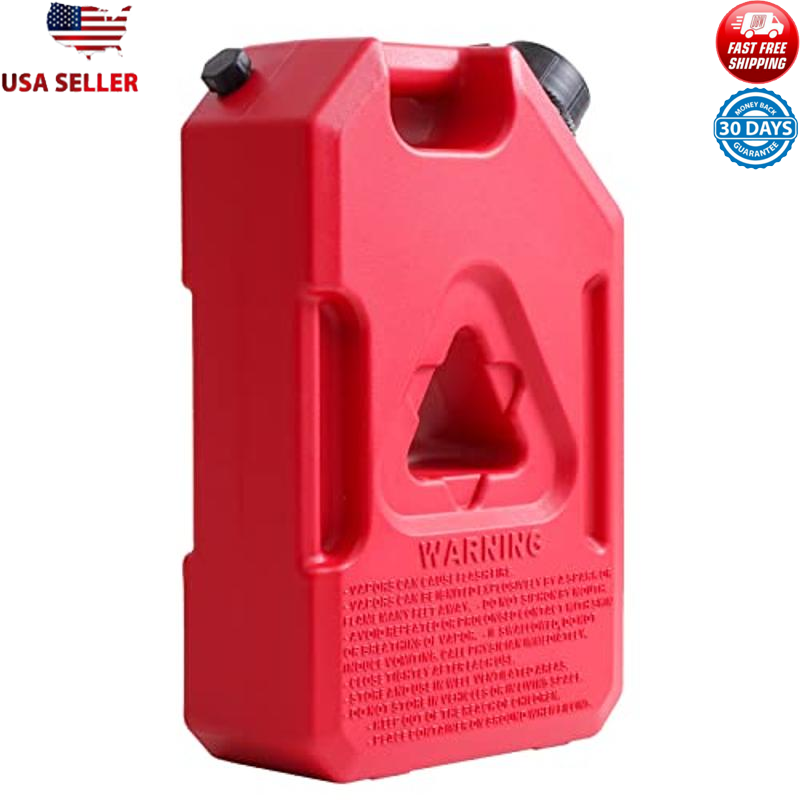 1 Gallon Gas Can Antistatic Utility Tank Motorcycle SUV Strong ...
