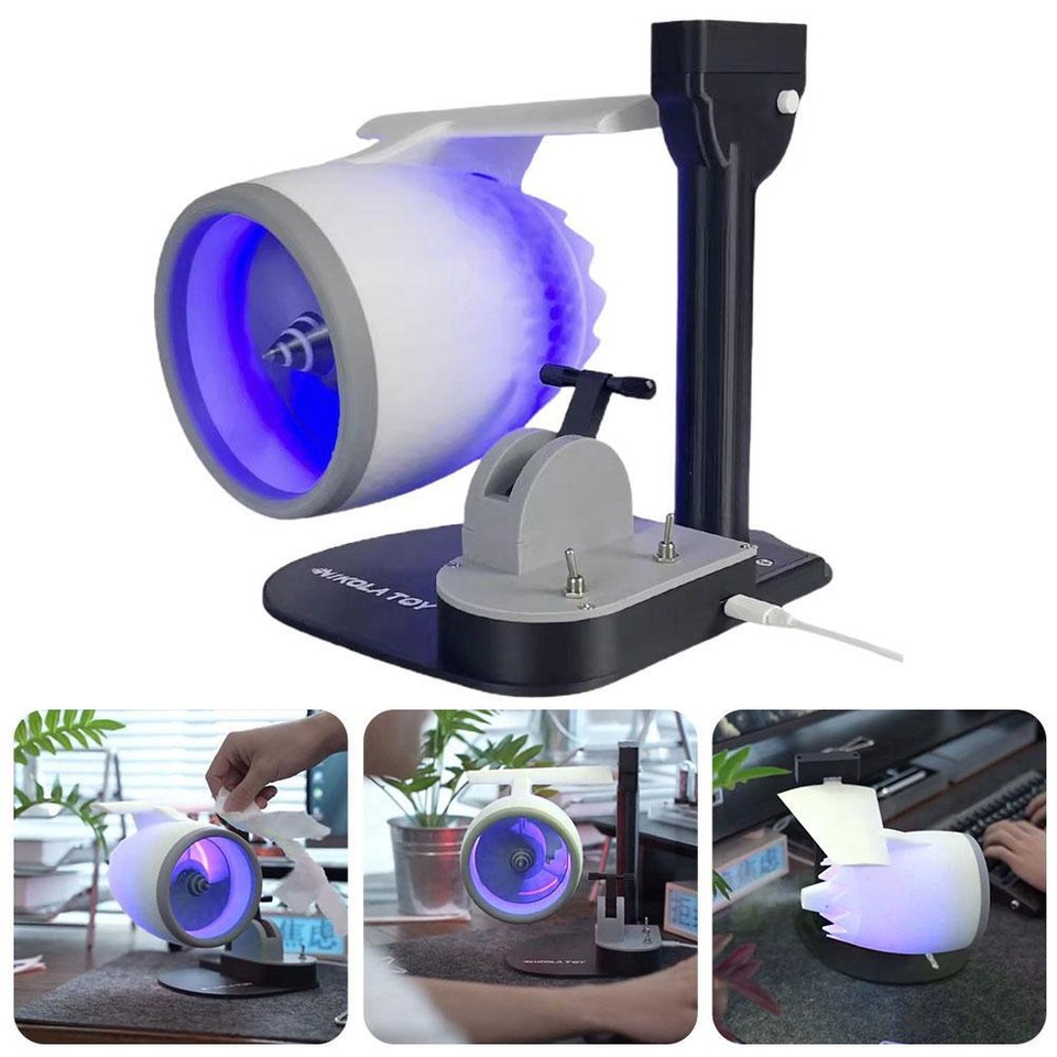 Creative Turbo Desktop Fan, Turbofan Engine Fan, Creative Desktop N EW ...