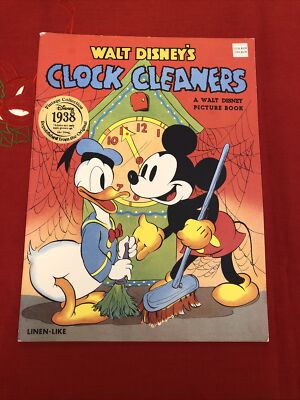 Walt Disneys Clock Cleaners A Walt Disney Picture Book Vintage ...
