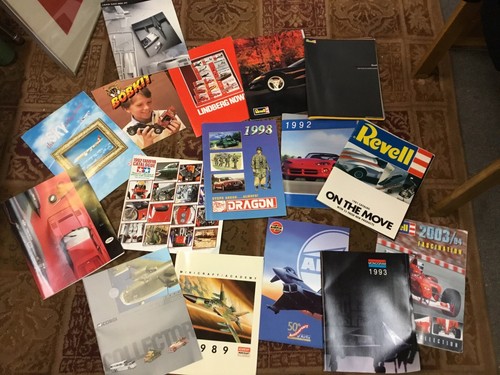 ORIGINAL 1980S 90S HOBBY CATALOG MODEL KITS CARS AIRCRAFT ETC BROCHURE ...