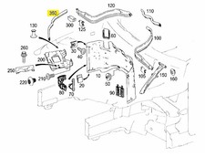 Mercedes-Benz Genuine Engine Compartment Right Antinoise Capsule ...