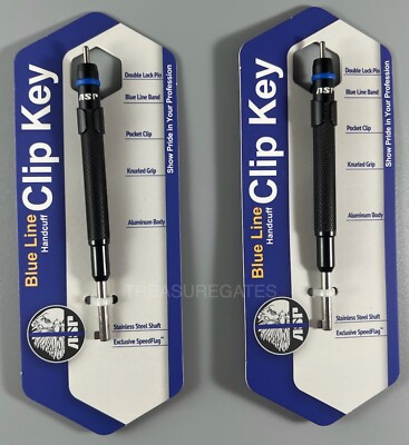 (2 PACK) ASP 56276 Aluminum Universal Police Thin Blue Line Handcuff ...