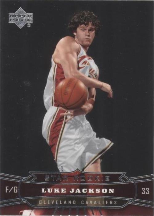 2004-05 Upper Deck - Star Rookie Luke Jackson #202 (RC) for sale online ...
