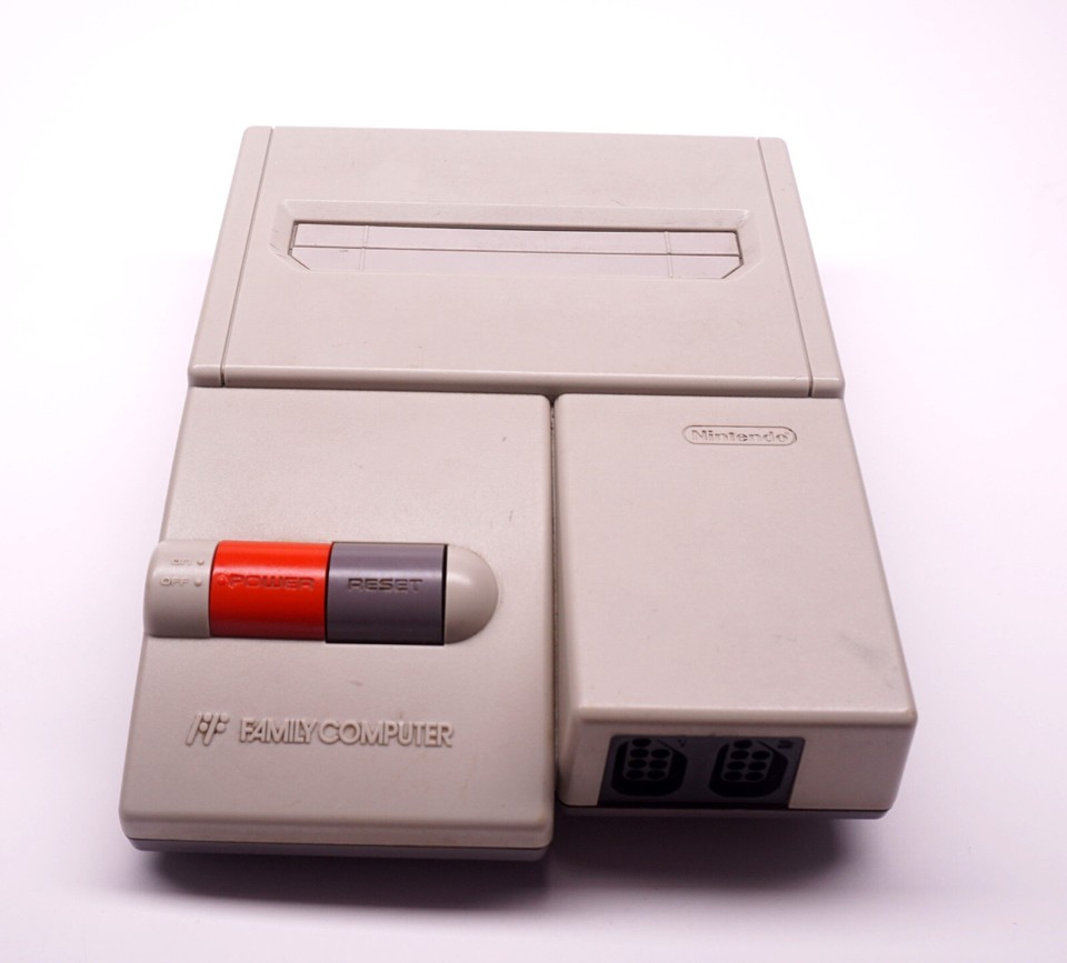 Nintendo Famicom Top Loader Console AV Model Bundle Set Power + AC ...