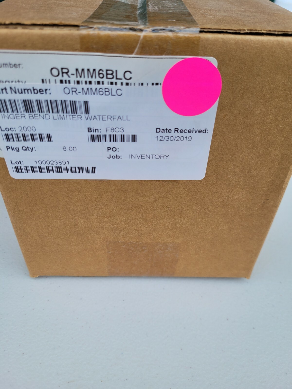 BRAND NEW SEALED ORTRONICS MM6BLC FINGER BEND LIMITER WATERFALL 12 PK ...