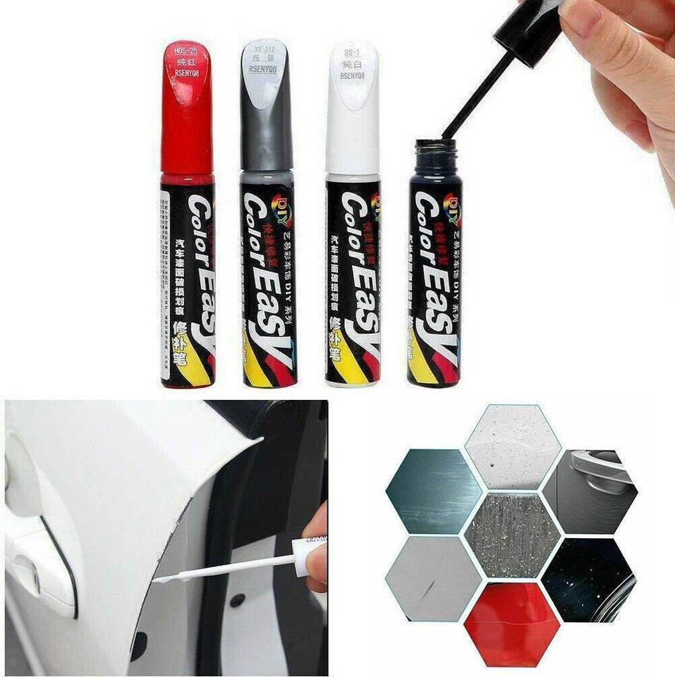 DIY Car Clear Scratch Remover Touch Up Pens Auto Paint Repair Art Color ...