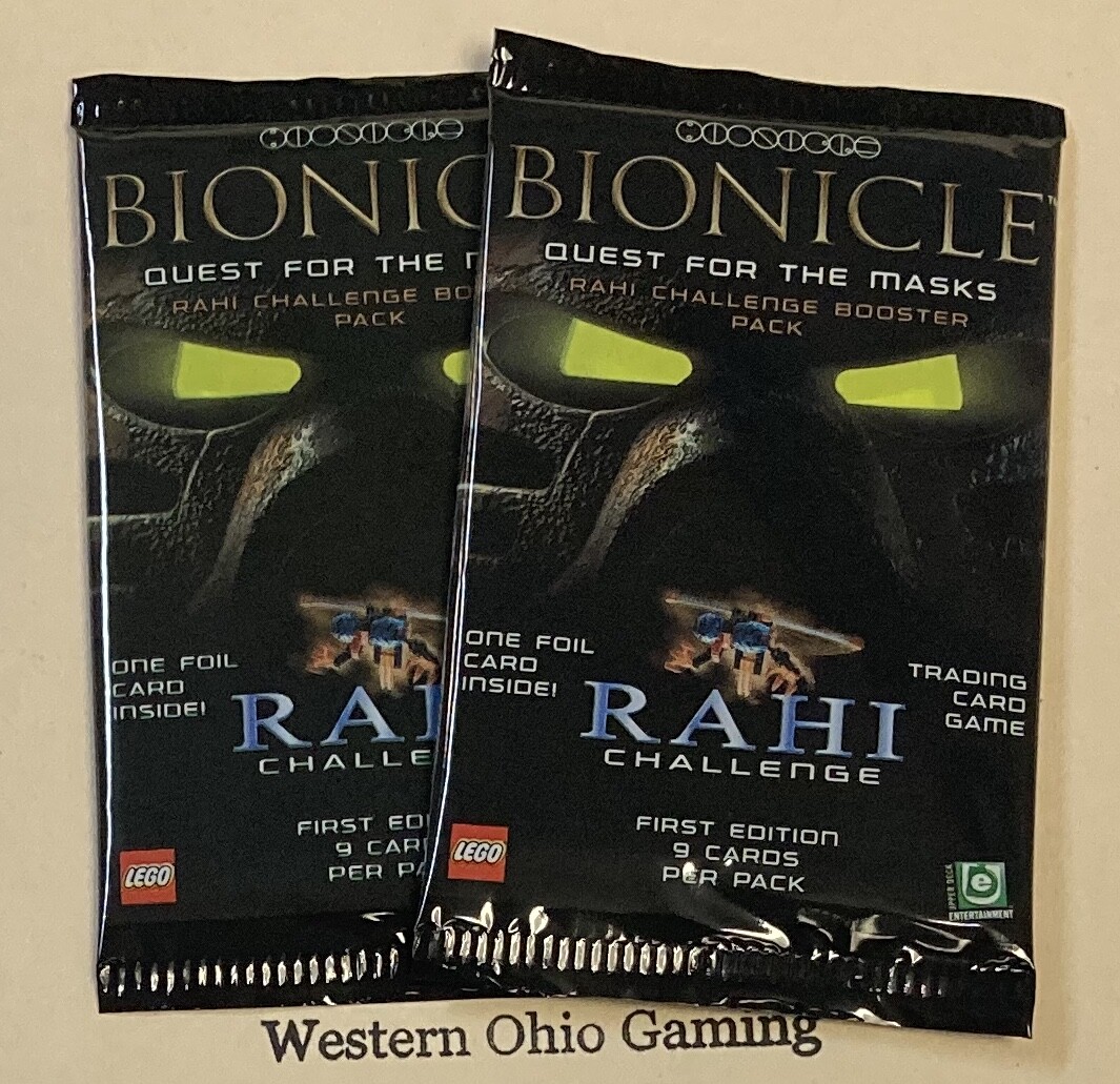 Bionicle TCG 2 x Rahi Challenge First Edition Booster Pack NEW CCG | eBay