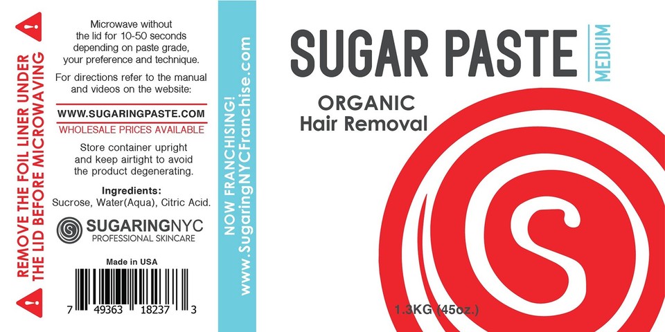 SUGARING PASTE – MEDIUM 1.3kg 45Oz (BIKINI, BRAZILIAN, UNDERARMS, UPPER LIP) | eBay